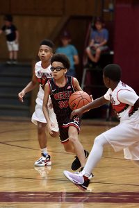 High Flying Action On Court for Boys National Little Dribblers ...