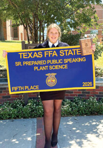 Fifth at State FFA Contest | FCT News